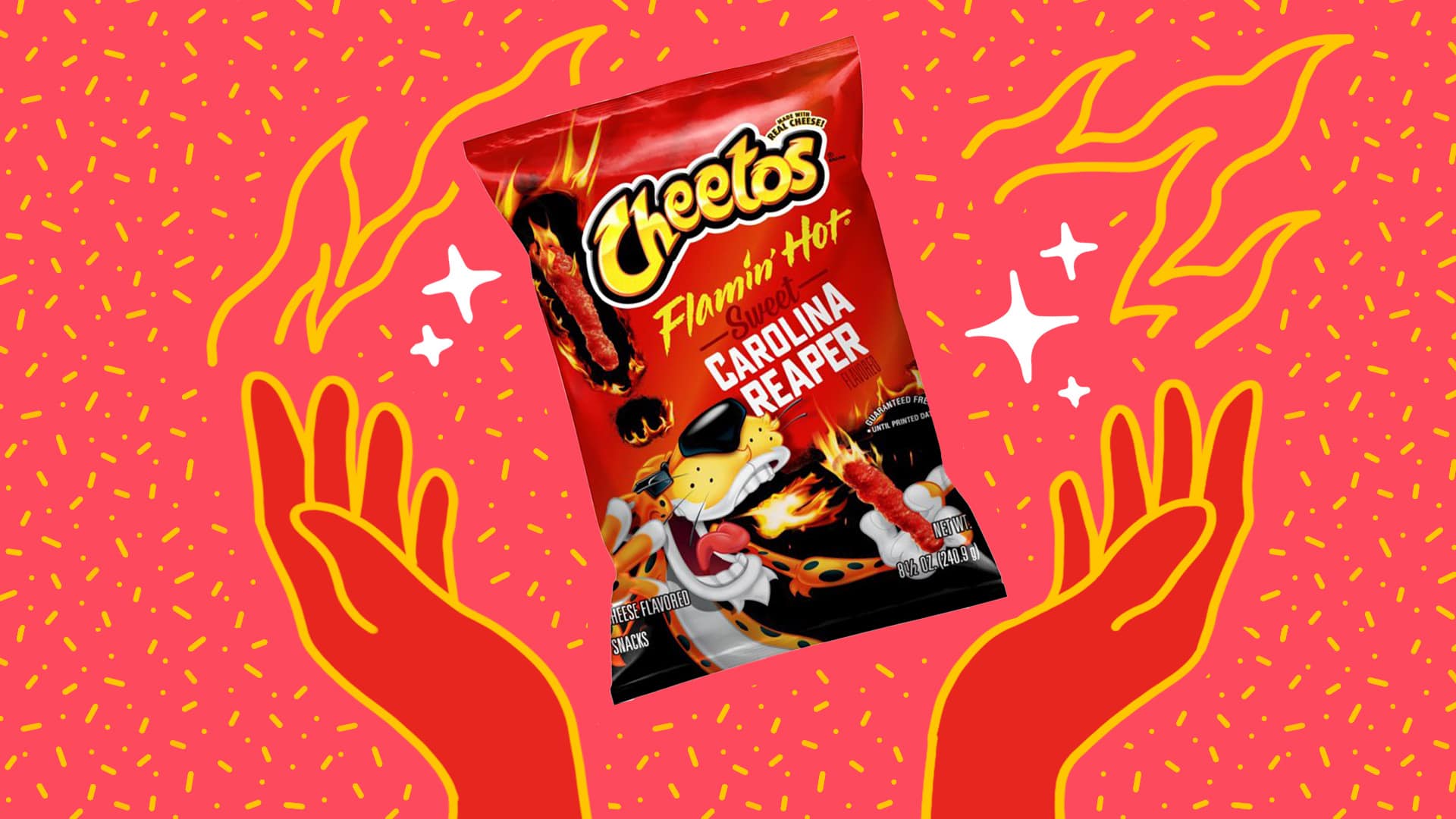 New Flamin' Hot Cheetos Are Extra Hot and Also Sweet