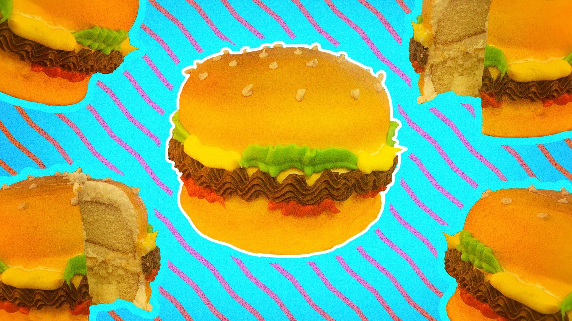 The Grocery Store Hamburger Cake Is a Summertime Classic in the Making ...