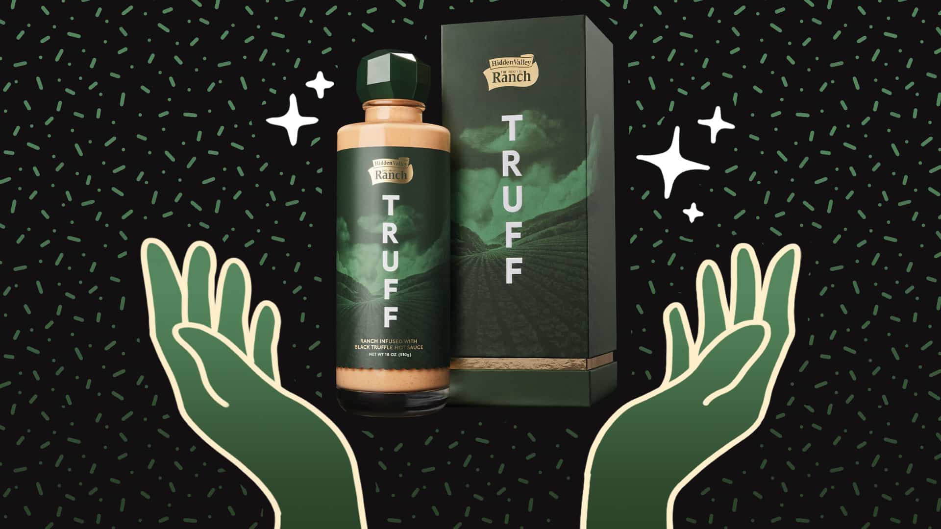 Truff and Hidden Valley Ranch Collab on Luxurious New Condiment
