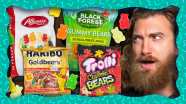 Rhett Link Taste The Chewiest Fruitiest Gummy Bears Sporked Rhett Link Taste The Chewiest Fruitiest Gummy Bears Sporked