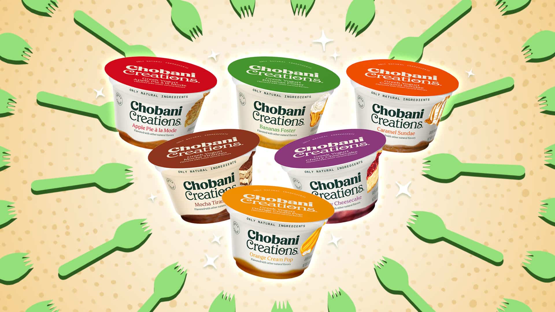 We Tried All 6 New Chobani Creations Dessert-Inspired Yogurts | Sporked