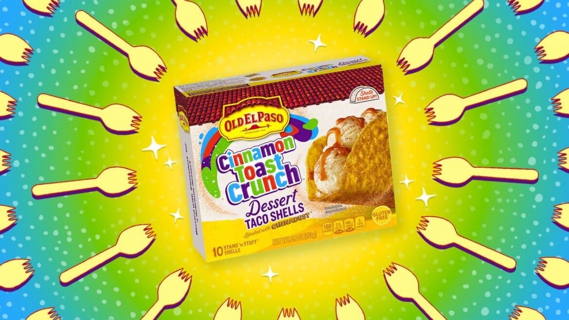 Our Honest Review of Old El Paso x Cinnamon Toast Crunch Dessert Taco ...
