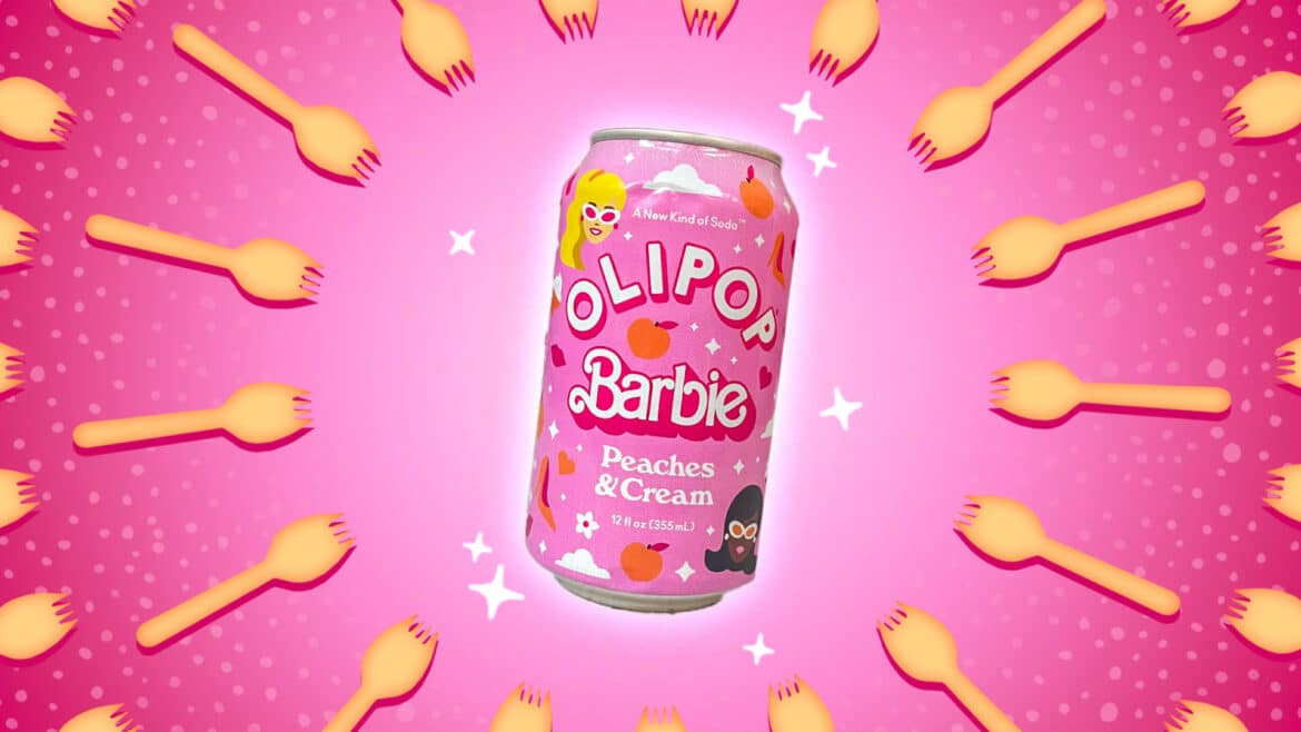 New Olipop Flavor: Our Olipop Barbie Peaches & Cream Review