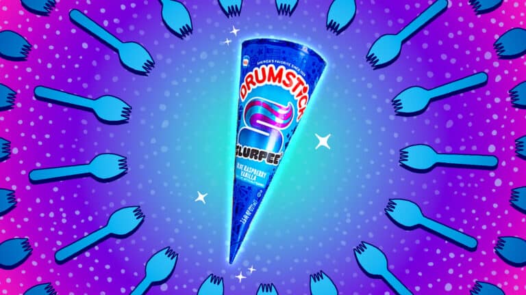 Our Honest Review of the Blue Raspberry Slurpee Drumstick | Sporked