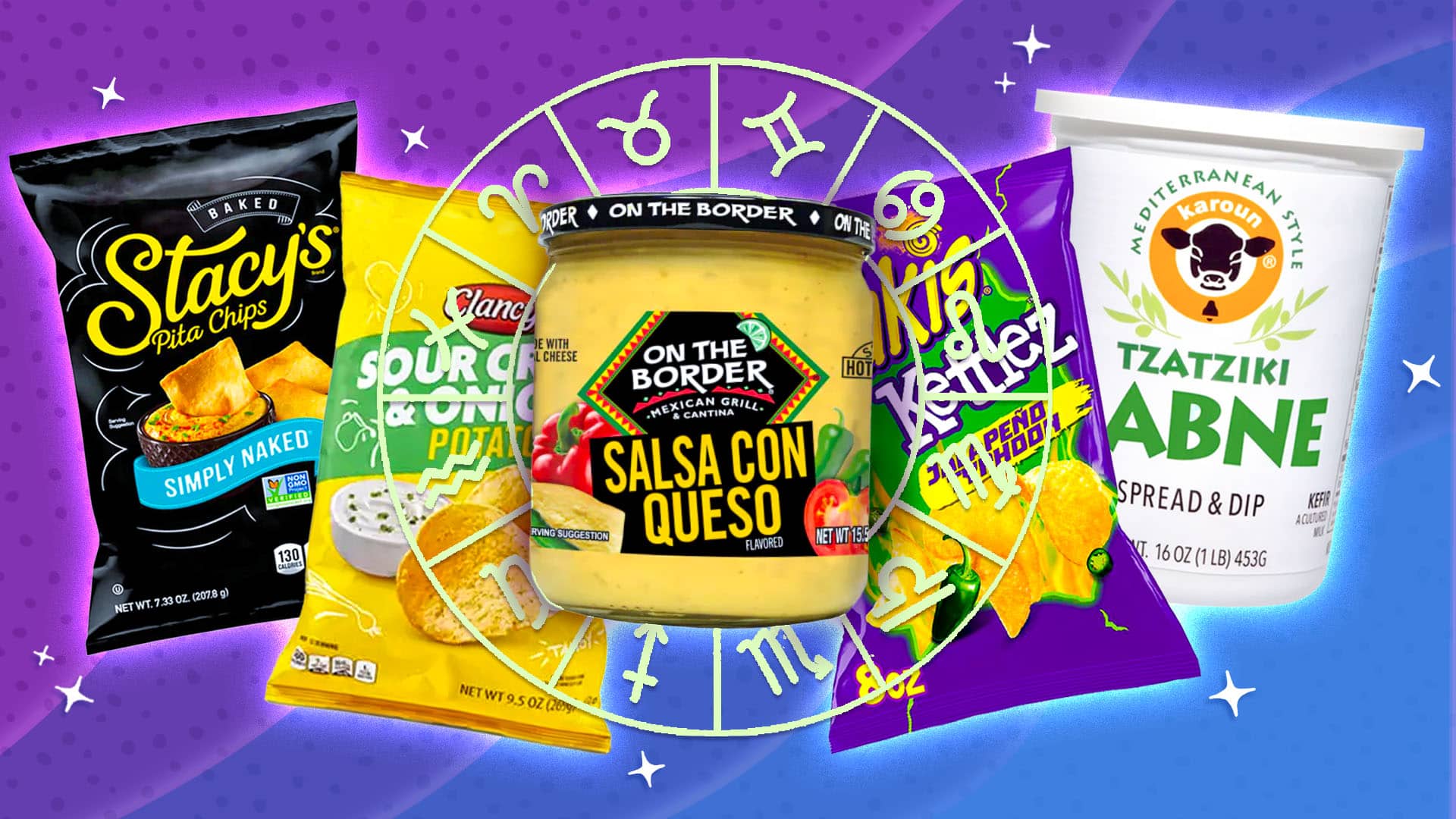 If Zodiac Signs Were Chip & Dip Pairings