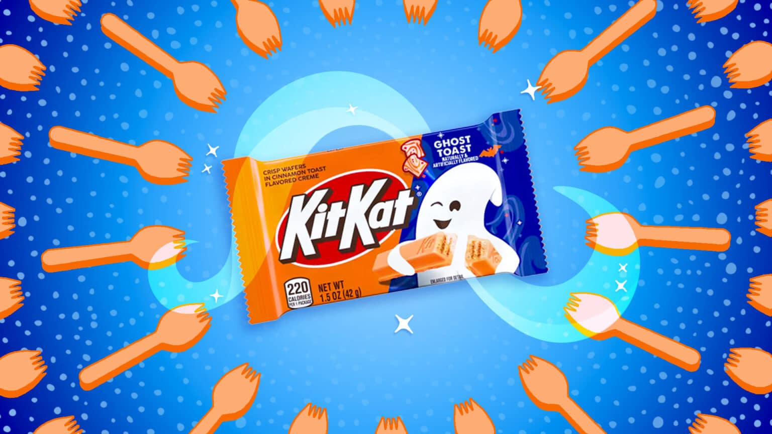 New Kit Kat Flavor Review! We Tried Ghost Toast Kit Kat | Sporked