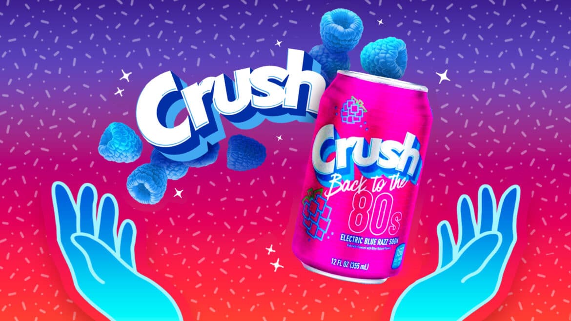 New Crush Flavor: Everything We Know About the 80s-Themed Soda | Sporked