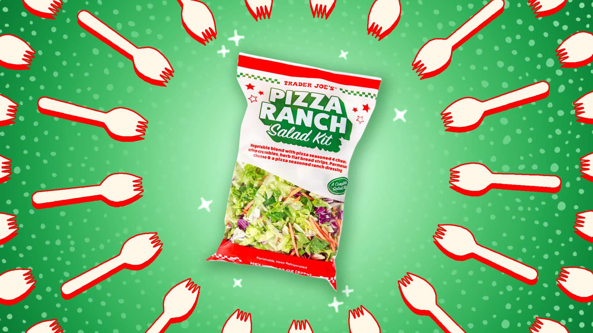 Trader Joe's Pizza Ranch Salad Kit, Tasted and Reviewed | Sporked