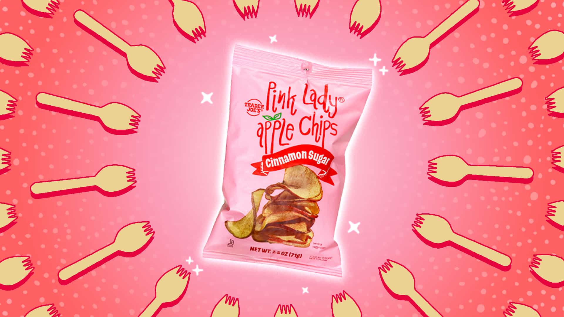 Trader Joe's Pink Lady Apple Chips Taste Test | Sporked