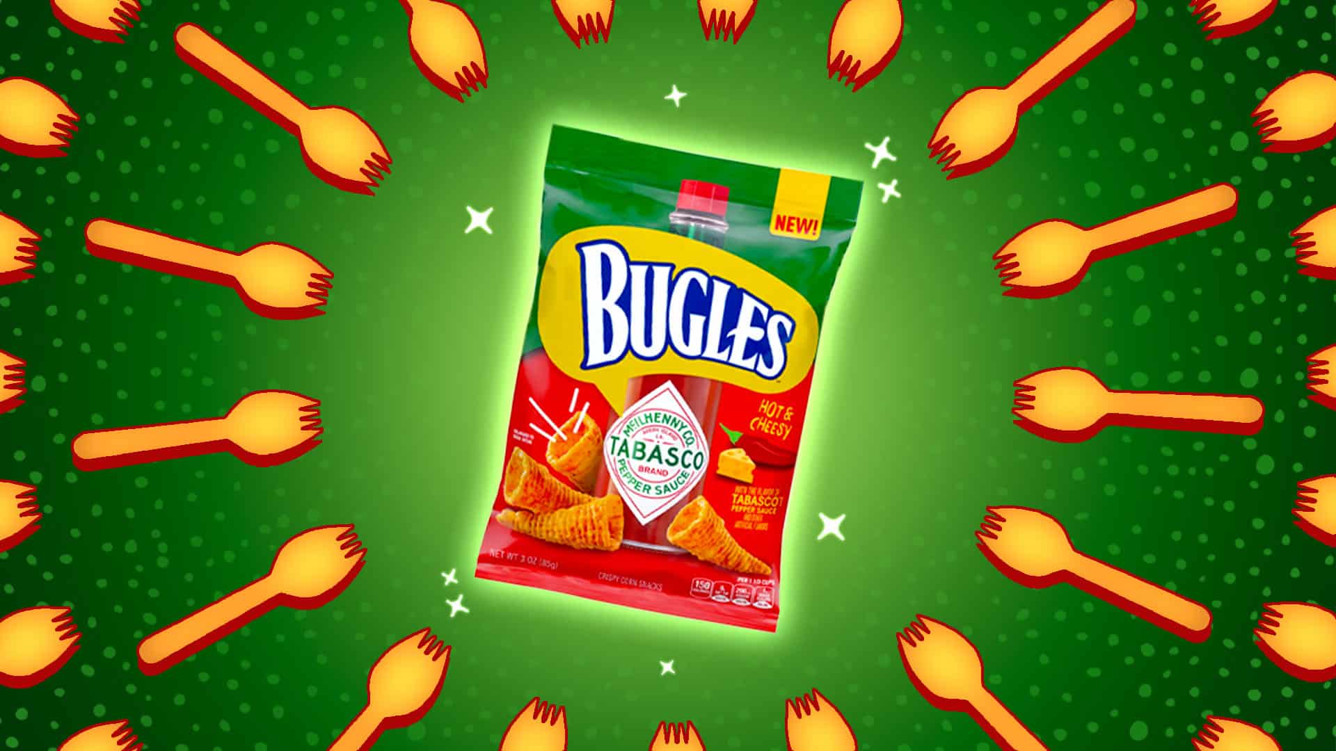 Our Honest Review of Tabasco Bugles, the Latest Spicy Bugles | Sporked