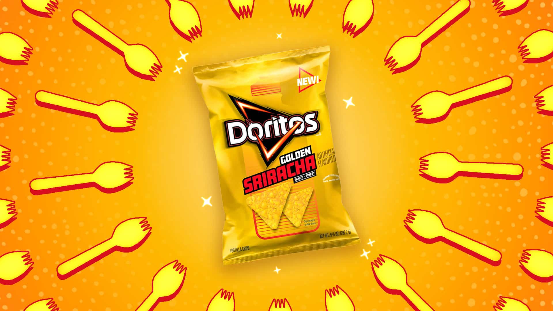 New Doritos! Our Doritos Golden Sriracha Review | Sporked