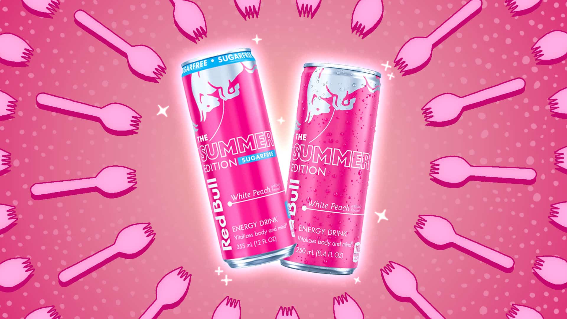 New Red Bull Summer Edition! Our Review of Red Bull White Peach | Sporked