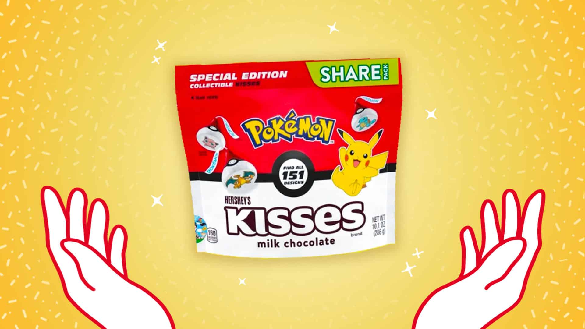Hershey’s New Pokémon Collab Includes All 151 Gen 1 Pokémon | Sporked
