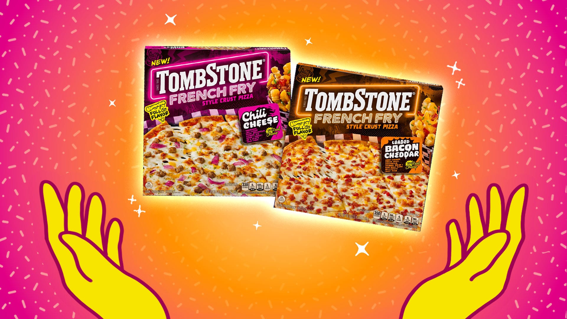 Coming This July: Frozen French Fry Crust Pizza from Tombstone | Sporked