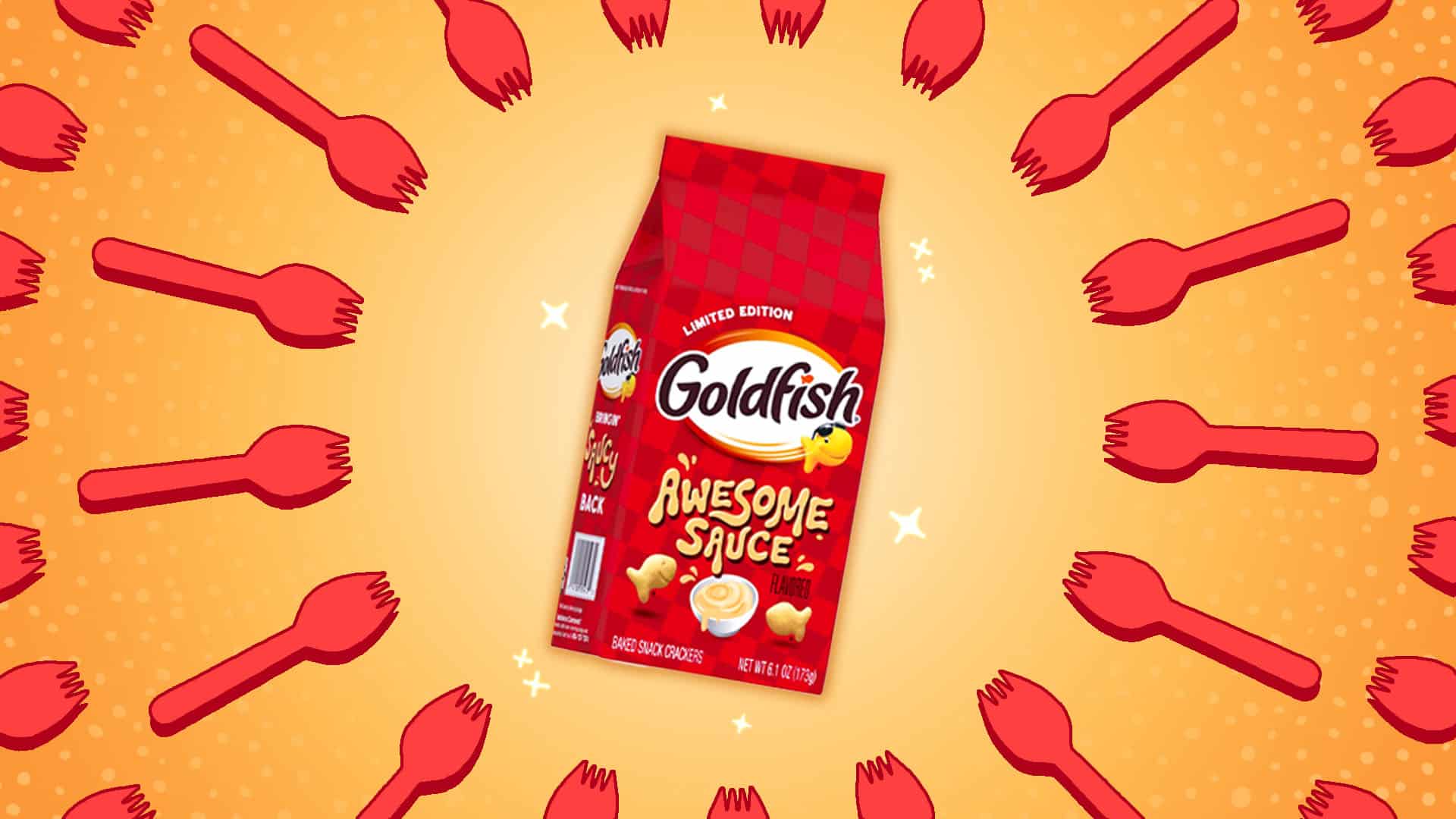 New Goldfish Flavor Alert: I Tried Goldfish “Awesome Sauce”