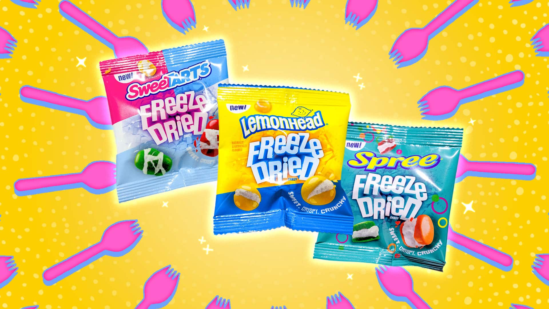 New Freeze-Dried Candy! Our Review of Lemonheads, Spree, and SweeTarts ...