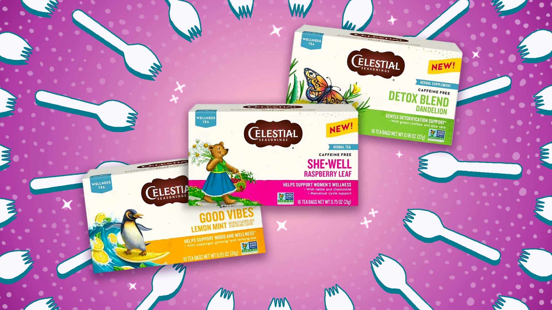 Celestial Seasonings Has 3 New “Wellness” Teas—And We Tried Them All ...