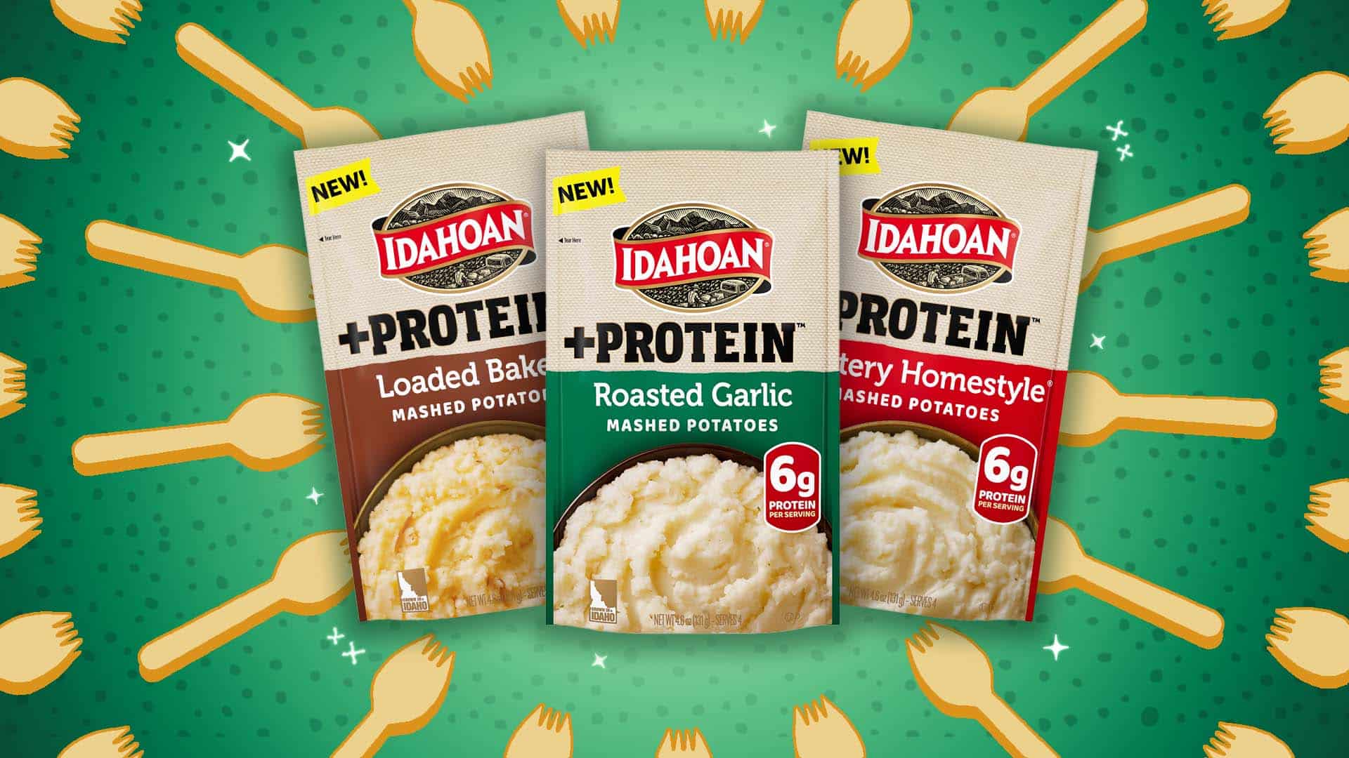 We Taste Tested New Idahoan Protein Mashed Potatoes | Sporked