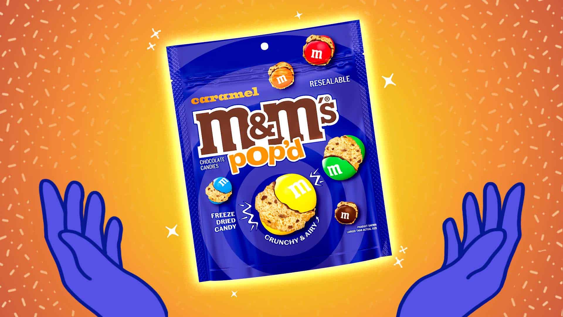 New M&M’s Pop’d Caramel Announced: Details on the First Freeze-Dried M ...