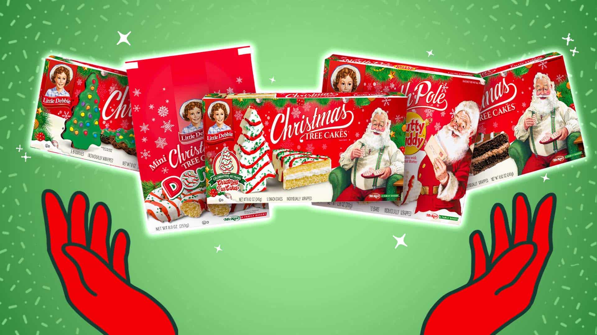 Little Debbie Christmas Snack Cakes! Here’s All the Little Debbie ...