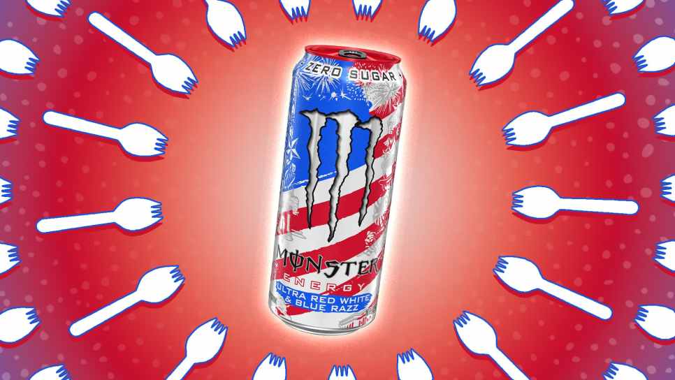 We Tried Monster Ultra Red White & Blue Razz Early - Here's What We ...