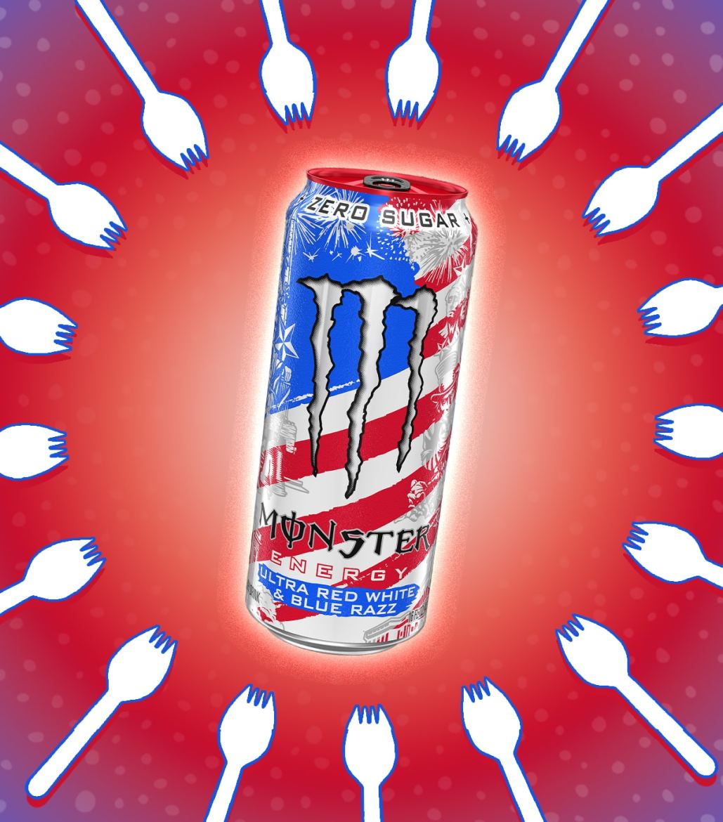 We Tried Monster Ultra Red White & Blue Razz Early - Here's What We ...