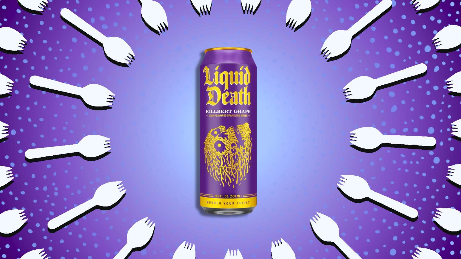 Liquid Death Killbert Grape Isn’t Sparkling Water OR Grape Soda—But Is ...