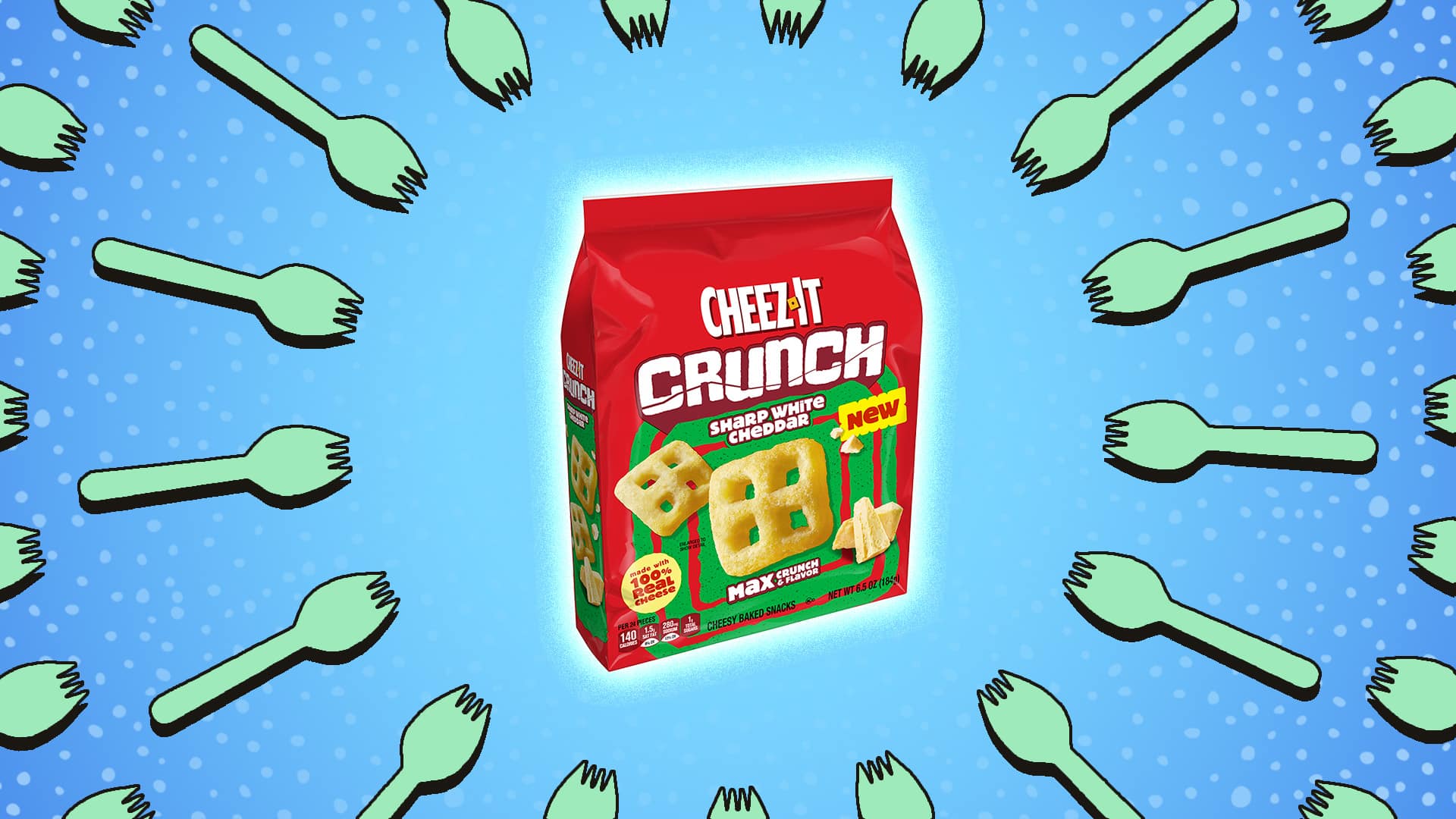 I Tried New Cheez-It Crunch Flavor Sharp White Cheddar